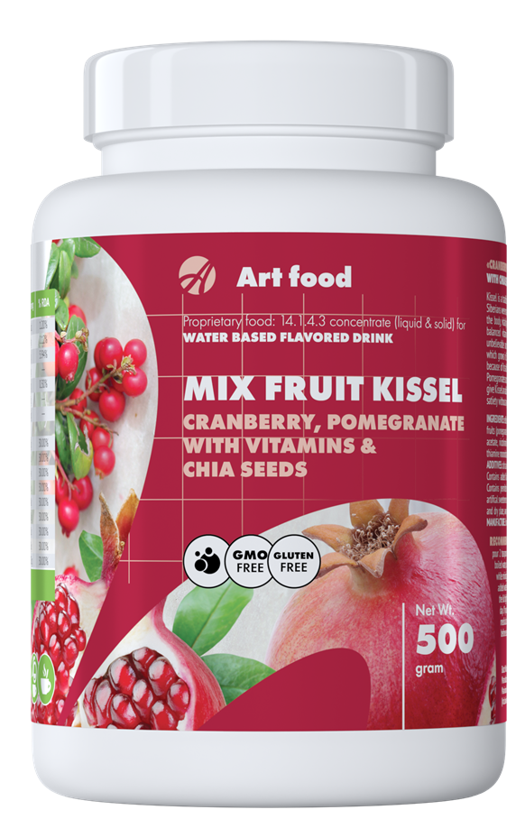 Art Food -Kissel -Cranberry,Pomegranate | АртЛайф
