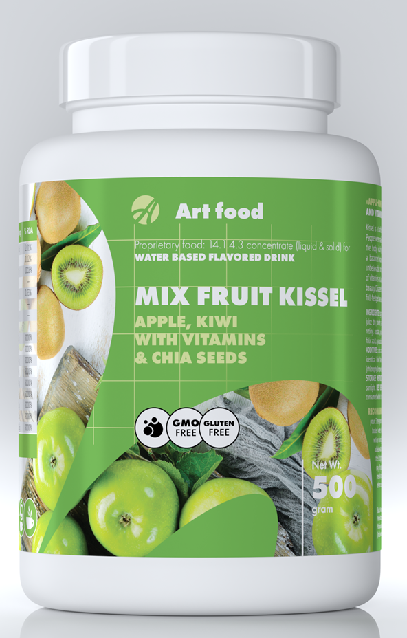 Art Food- Kissel -Apple,Kiwi | АртЛайф